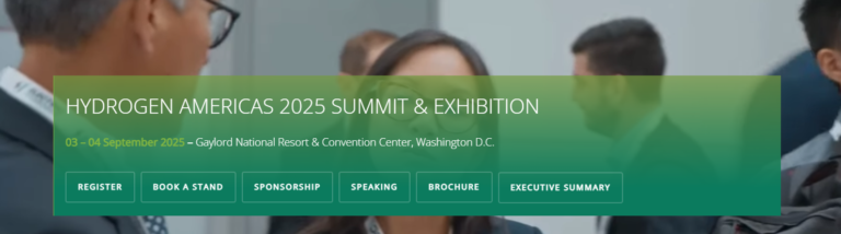 Hydrogen Americas 2025 Summit & Exhibition – HINICIO